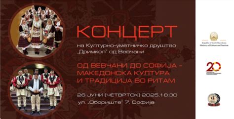 КУД „Дримкол“ од Вевчани во Софија Вистина мк