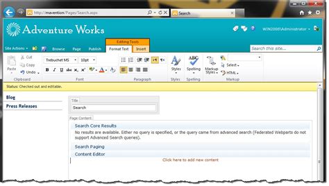 no code adding ajax to search results paging in sharepoint 2010