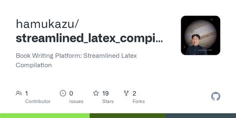 Github Hamukazustreamlinedlatexcompilation Book Writing Platform Streamlined Latex