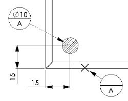 Datum Targets 2021 SOLIDWORKS Help