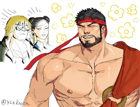 Chun Li Ryu And Ken Masters Street Fighter And More Drawn By Nkooon Danbooru