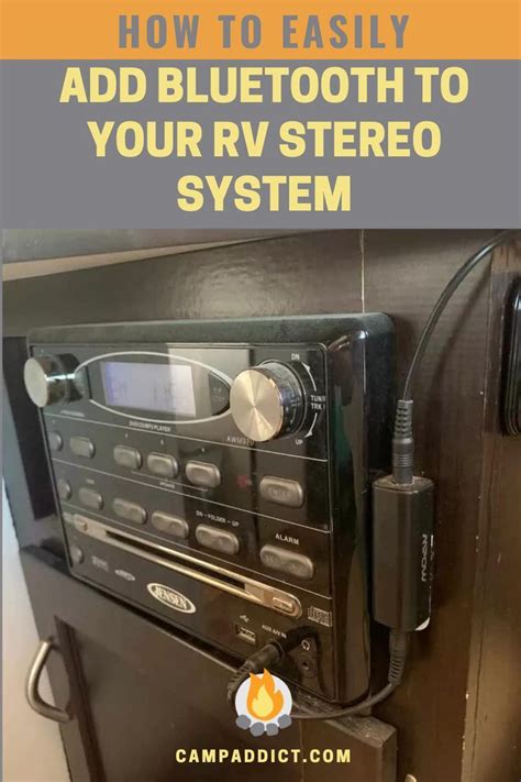 How To Add Bluetooth To Your RV Stereo Rv Stereo Stereo System