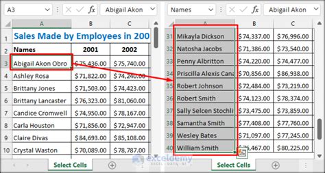 How To Select A Range Of Cells In Excel Methods Exceldemy