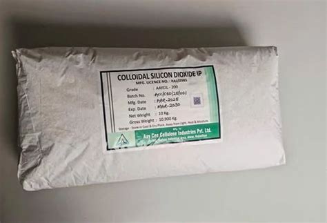 Colloidal Silicon Dioxide Powder Packaging Size 10 Kg At ₹ 610kg In Alwar