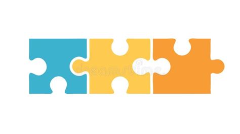 Puzzle Pieces Connect Icon Solution Strategy Teamwork Vector Design Generative Ai Stock Vector
