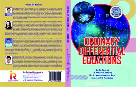 Ordinary Differential Equations Infinite Research