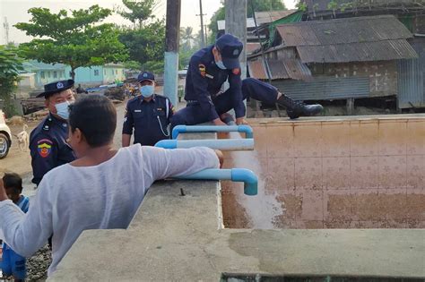 သောက်သုံးရေပြတ်လပ်မှုမရှိစေရေး မီးသတ်ဦးစီးဌာနမှ သောက်သုံးရေများ လိုက်လံလှူဒါန်းပေး Information