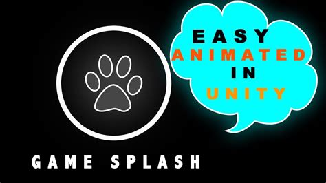 Unity 2017 Tutorials Quick Animated Splash Screen Youtube