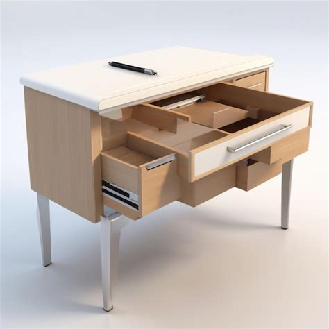 Premium Psd Table Psd On A White Background