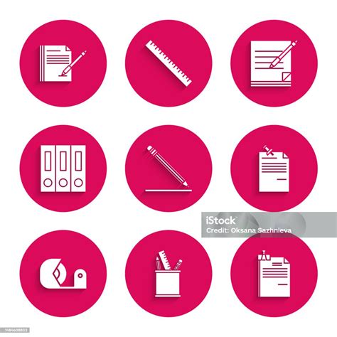 지우개와 선 케이스 문구류 파일 문서 바인더 클립 노트 용지 고정 푸시 버튼 스카치 사무실 폴더 종이 문서 빈 노트북 펜 및