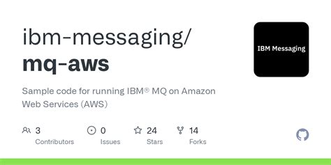 GitHub Ibm Messaging Mq Aws Sample Code For Running IBM MQ On Amazon Web Services AWS
