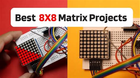 Best 8x8 Matrix Display Projects Using Arduino Uno 8x8 Matrix And