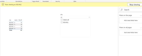 how to show the only value in the slicer dropdown microsoft