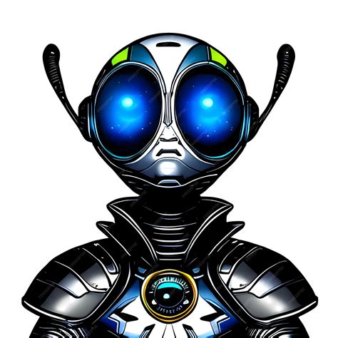 Premium Ai Image Android Alien