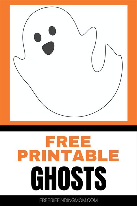 Ghost Cutouts Printable