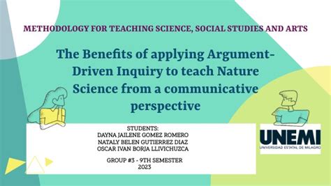 Argument Driven Inquiry