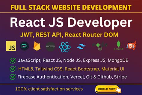 Build React Js Mern Stack Web Development Frontend And Backend By