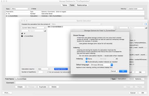 Filemaker Calculation Field Do Not Store Calculation Result