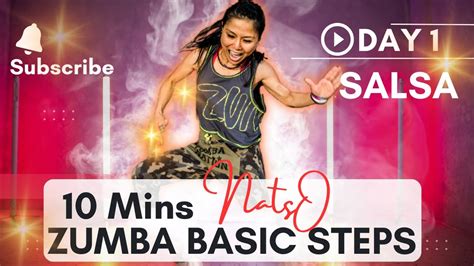 10 Mins Zumba Basic Steps Breakdown For Beginner Day 1 Salsa