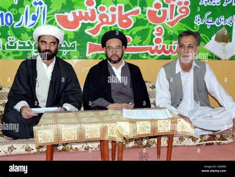 Majlis Wahdat E Muslimeen Mwm Leader Allama Maqsood Ali Domki Along