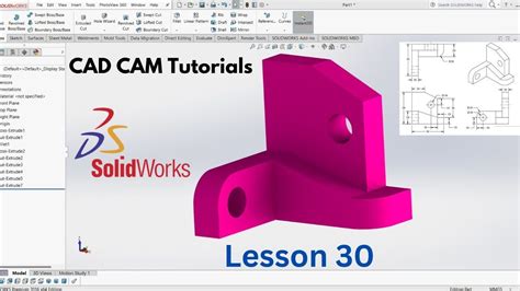 SolidWorks Education Lesson SolidWorks Tutorials Mechanical Engineering Design YouTube