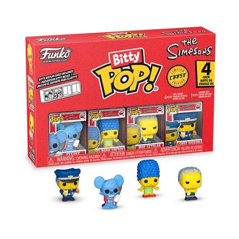 Bitty Pop The Simpsons 4 Pack Series 2 Funko