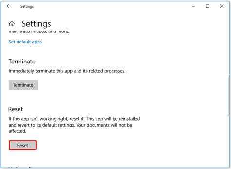 How To Reset The Settings App In Windows MiniTool Partition Wizard
