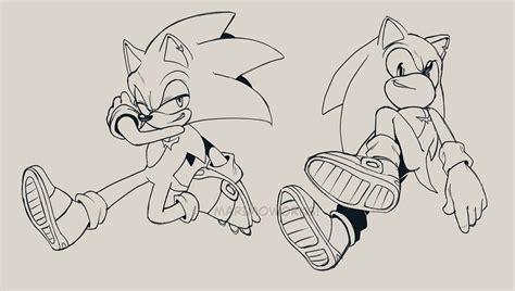 Sonic Practice Sketches By Dansaiyan On Deviantart