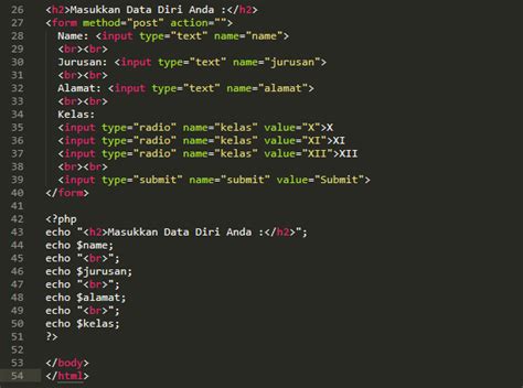 cara membuat form validasi dengan php