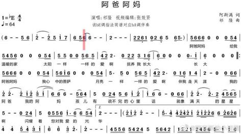 歌曲《阿爸阿妈》的萨克斯音色简谱手机新浪网