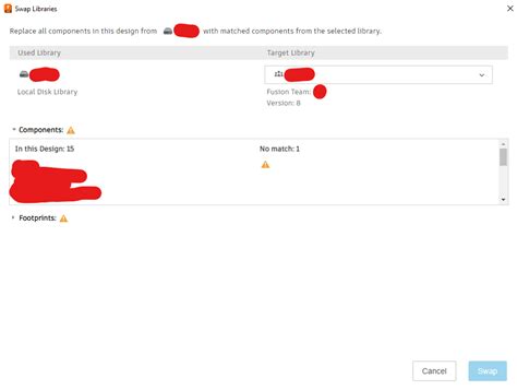 Solved Migration From Eagle To Fusion Swapping Library Issue Autodesk Community