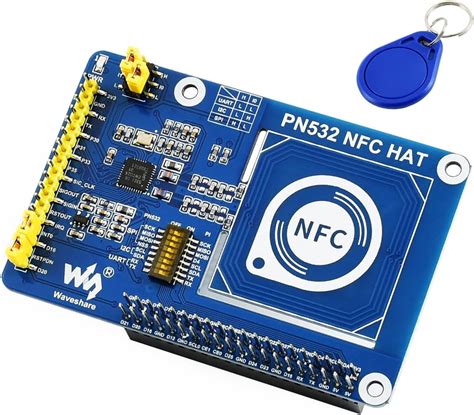 coolwell pn532 nfc hat for raspberry pi i2c spi uart interface near field
