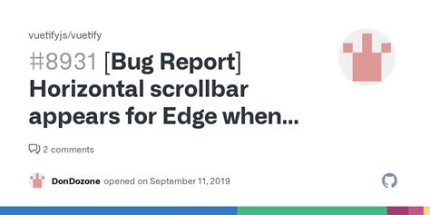 Bug Report Horizontal Scrollbar Appears For Edge When Filepinput In Dialog · Issue 8931