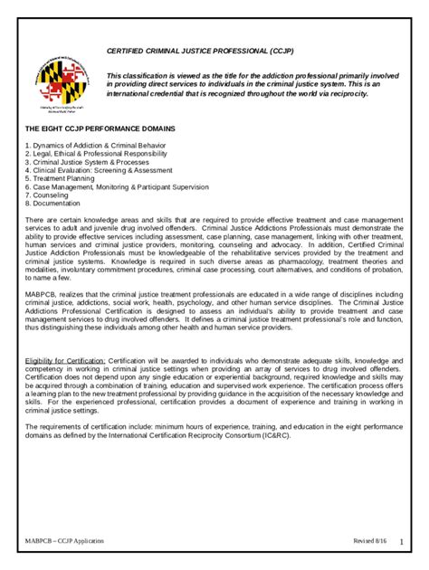 Ccjp General Instructions And Application Doc Template Pdffiller