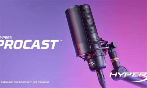 Hyperx Procast New Xlr Microphone For Professionals Introduced