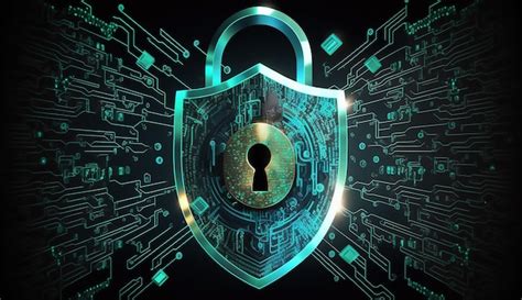 Premium AI Image Cyber Security And Privacy Concept Of Data Protection