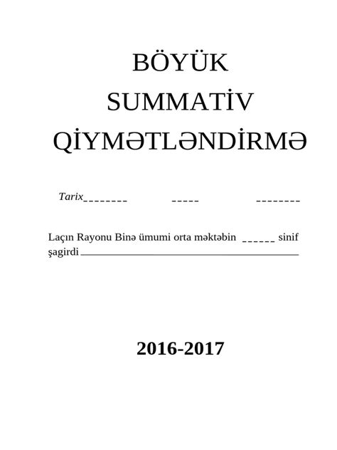 1 Cİ Sİnİf Bsq 1 Butun Fennler 2016 2017 Pdf