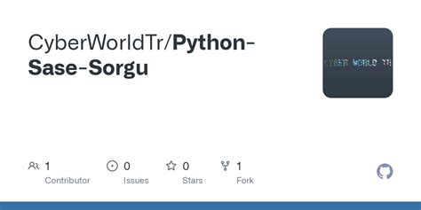 Github Cyberworldtrpython Sase Sorgu