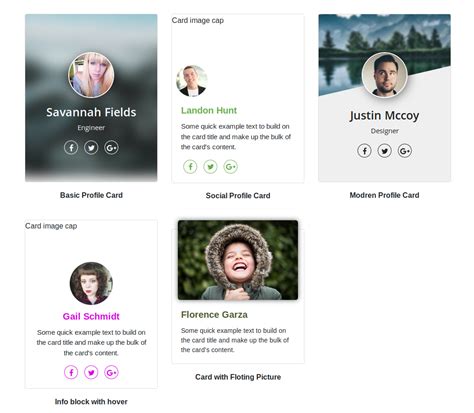 Bootstrap Cards Cards Coding Animation Design