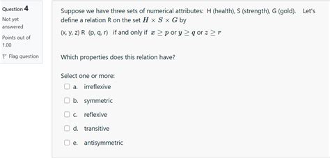 Solved Question 4 Not Yet Answered Suppose We Have Three