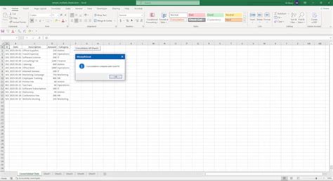 Consolidation Of Multiple Excel Sheets To One Sheet By Wencyv Fiverr
