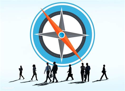 Navigation Compass Direction Exploration Guide Journey Concept Free Image By