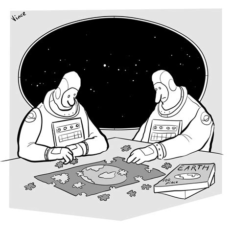 Puzzle Cardboard Robots