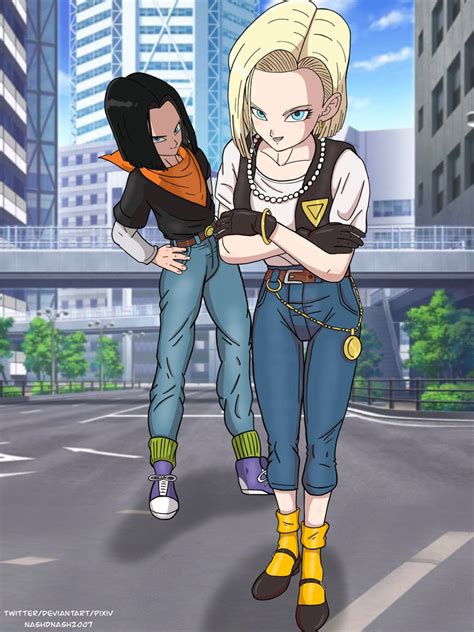 Android 17 And 18 By Nashdnash2007 On Deviantart
