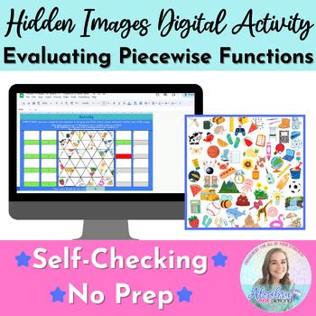 Evaluating Piecewise Functions Digital Activity Game By Algebra Onederland