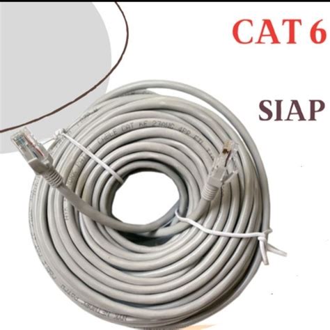 Jual Kabel Lan Cat Utp Meter Profftech Lan Meter Cat Cable Shopee Indonesia