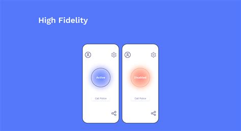 PANIC BUTTON APP UX UI EDU ARISTE DESIGNER
