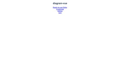 Diagram Vue Forked Codesandbox