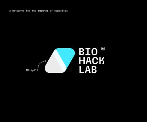 Biohackinglab Science And Biohacking Logofolio 2023 Behance