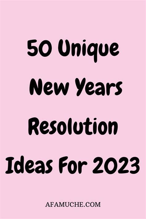 50 Truly Good New Years Resolution Ideas For 2020 New Years
